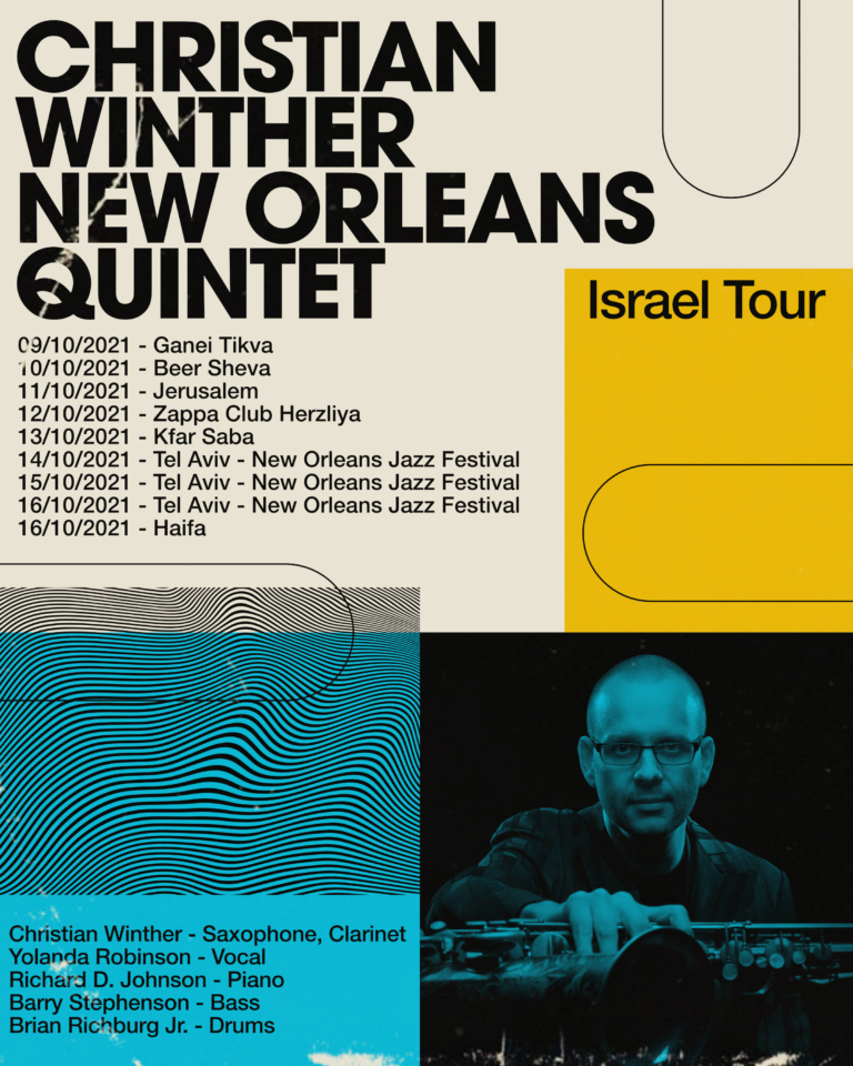 Christian Winther Quintet - Israel Tour - Christian Winther ...